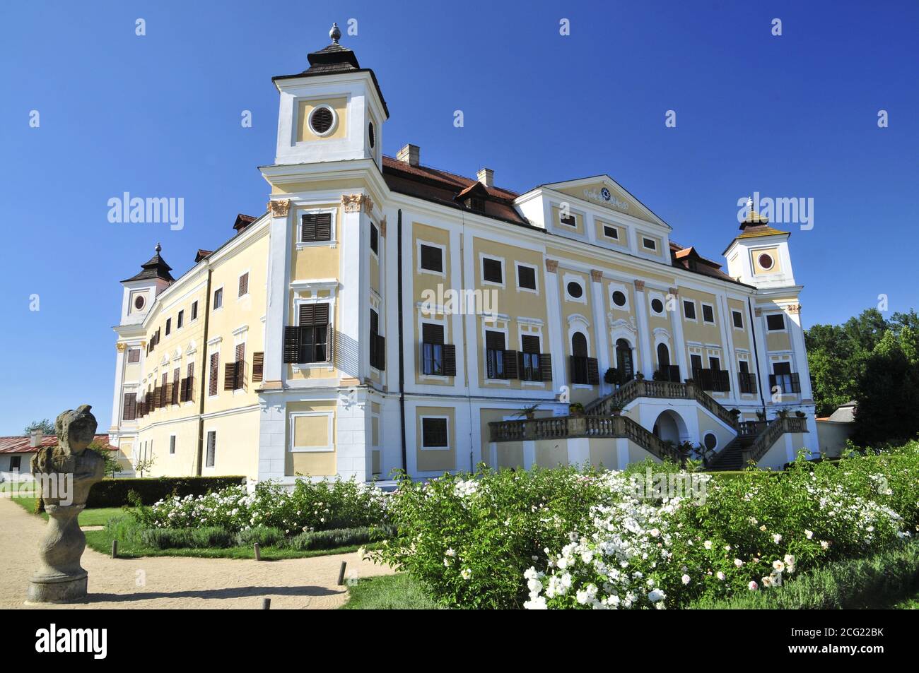 Pearl of the Southeast Moravia Chateau Milotice with French baroque ...