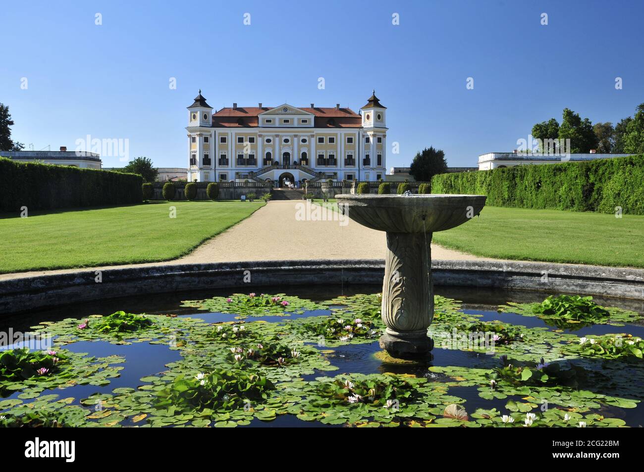 Pearl of the Southeast Moravia Chateau Milotice with French baroque ...