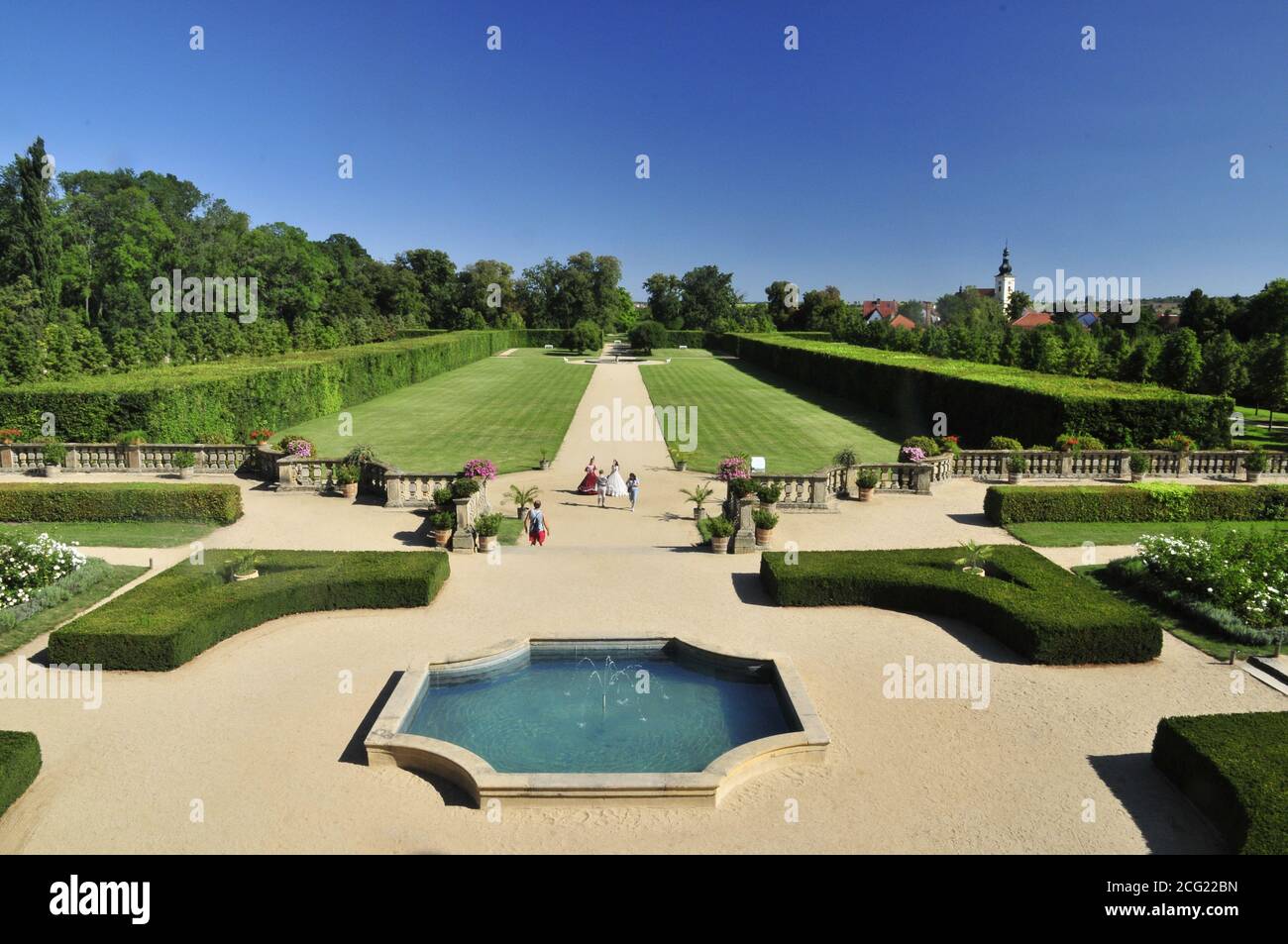 Pearl of the Southeast Moravia Chateau Milotice with French baroque ...