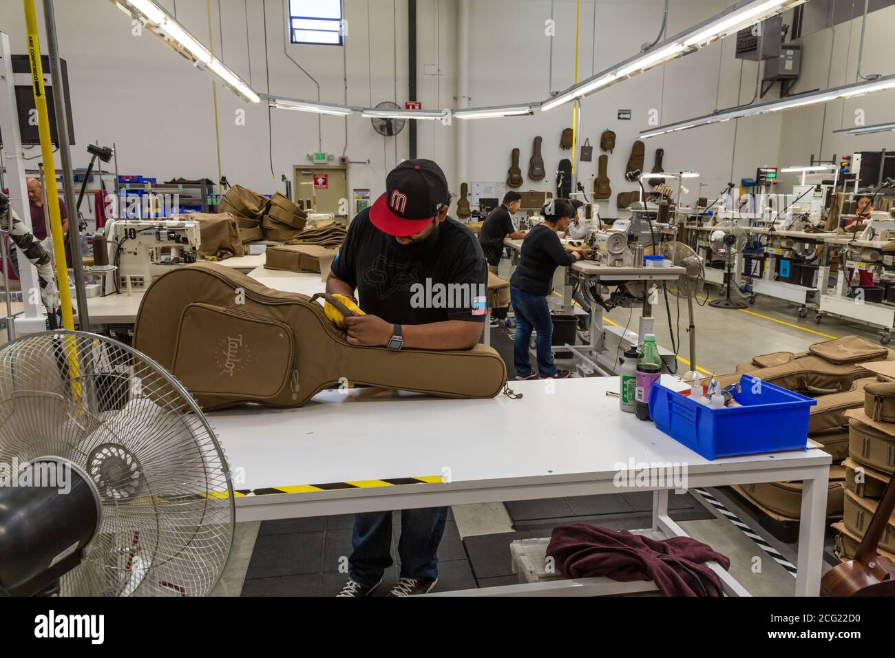 Mexican american factory workers hi-res stock photography and images ...