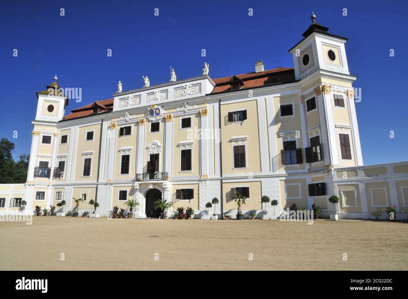 Pearl of the Southeast Moravia Chateau Milotice with French baroque ...