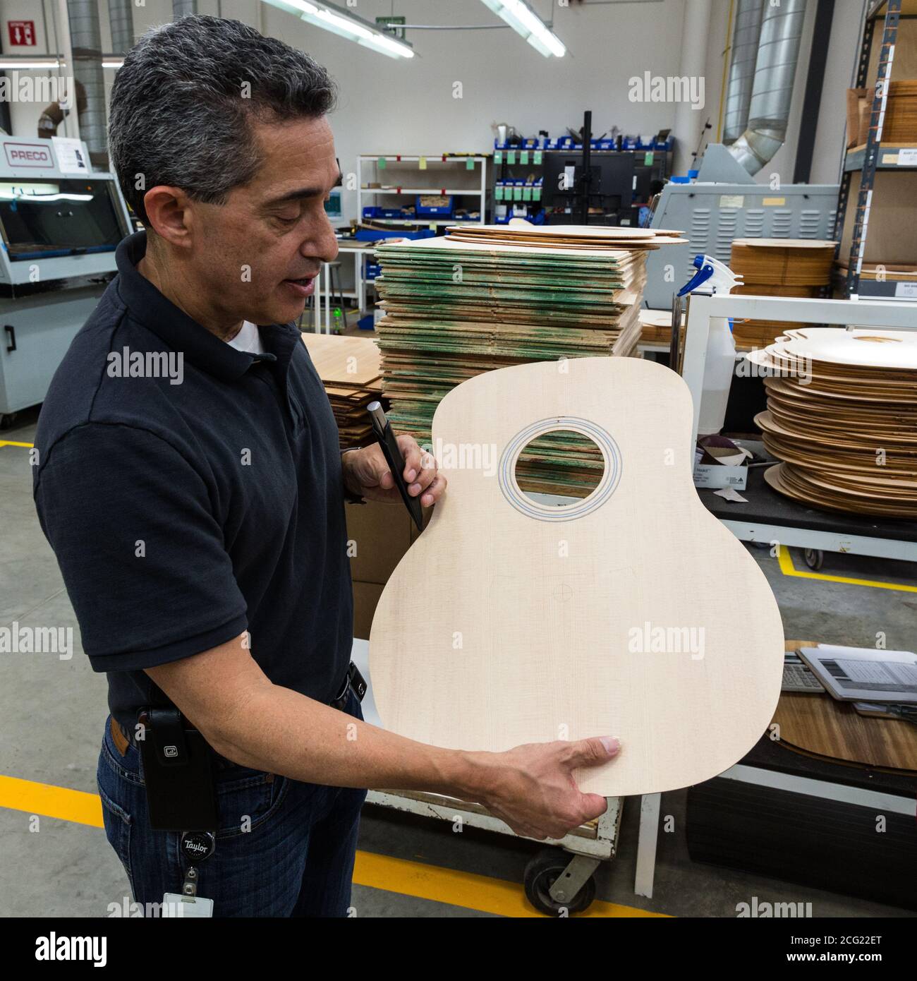 The manager of the Taylor Guitar factory in Tecate, Mexico, explains ...