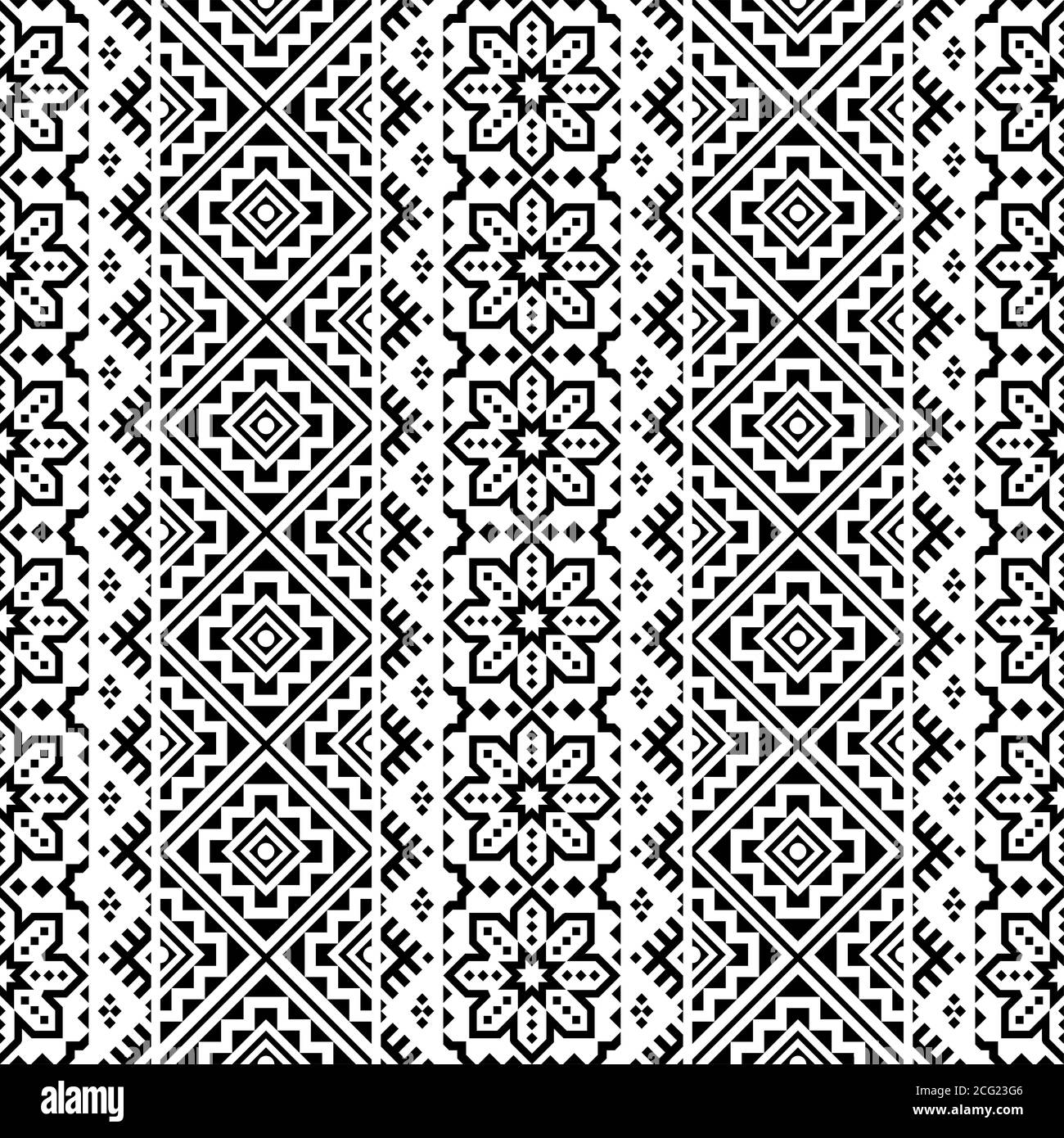 Traditional native ethnic texture background design vector Stock Photo ...