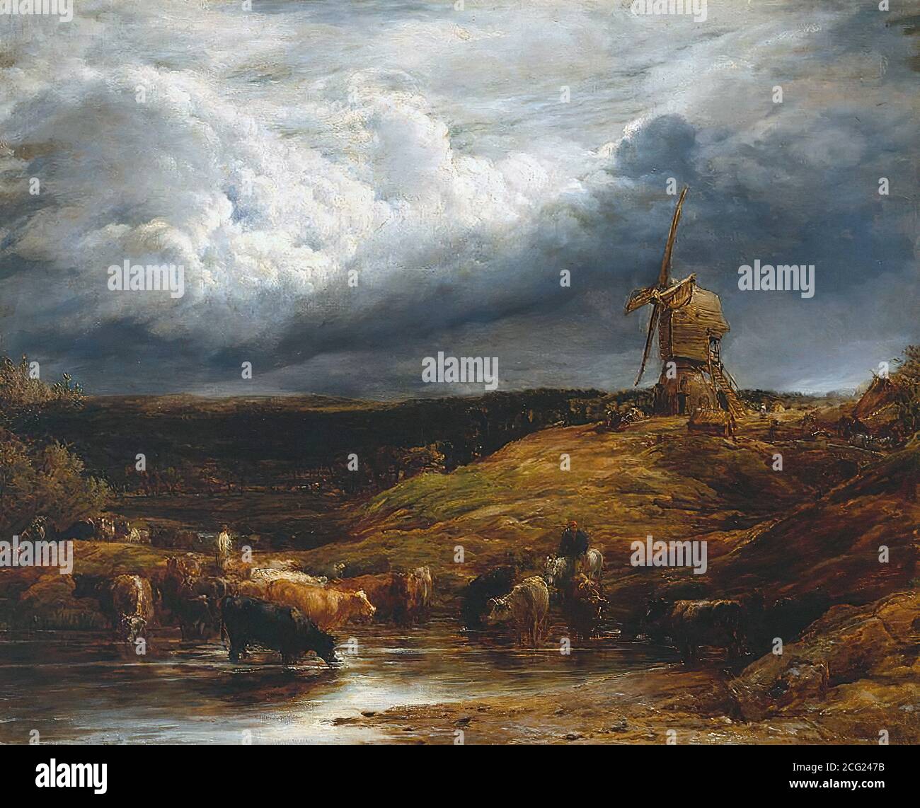 19th century windmill hi-res stock photography and images - Alamy