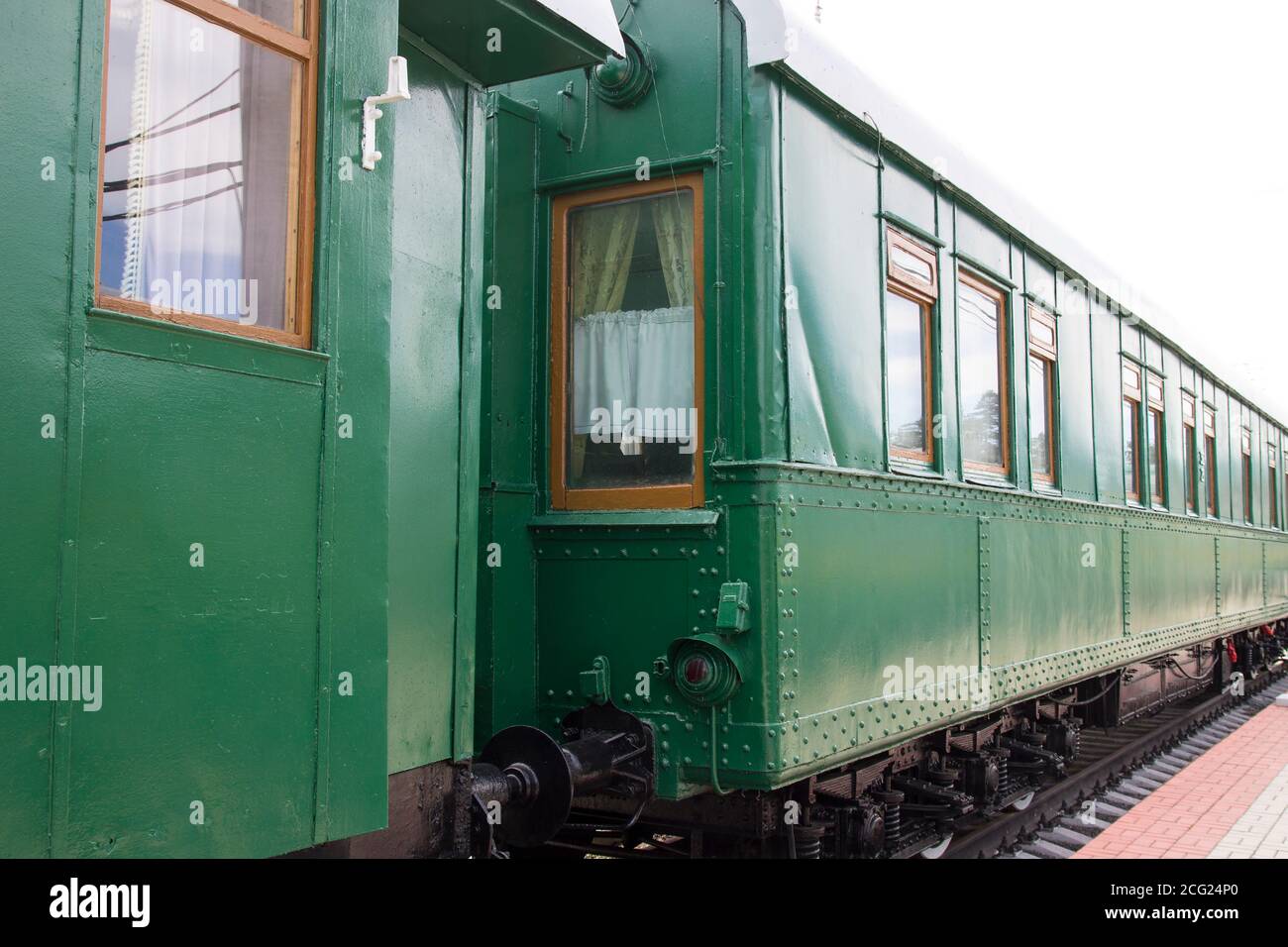 Museum for Railway Technology Novosibirsk. Old, Soviet railway ...