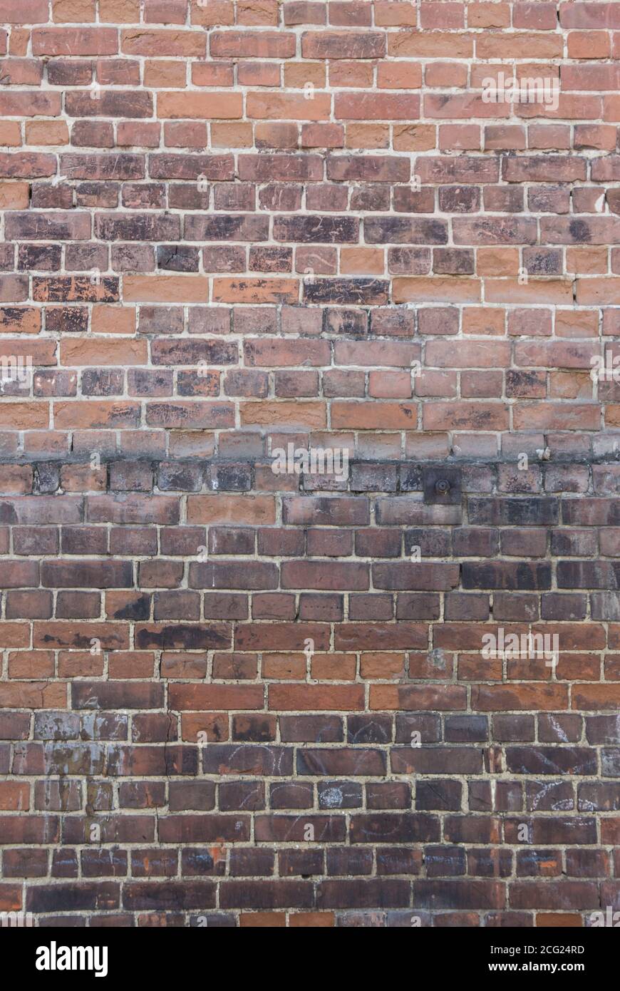 Old Brick wall. Grunge red vintage background. Dark Red Brick wall ...