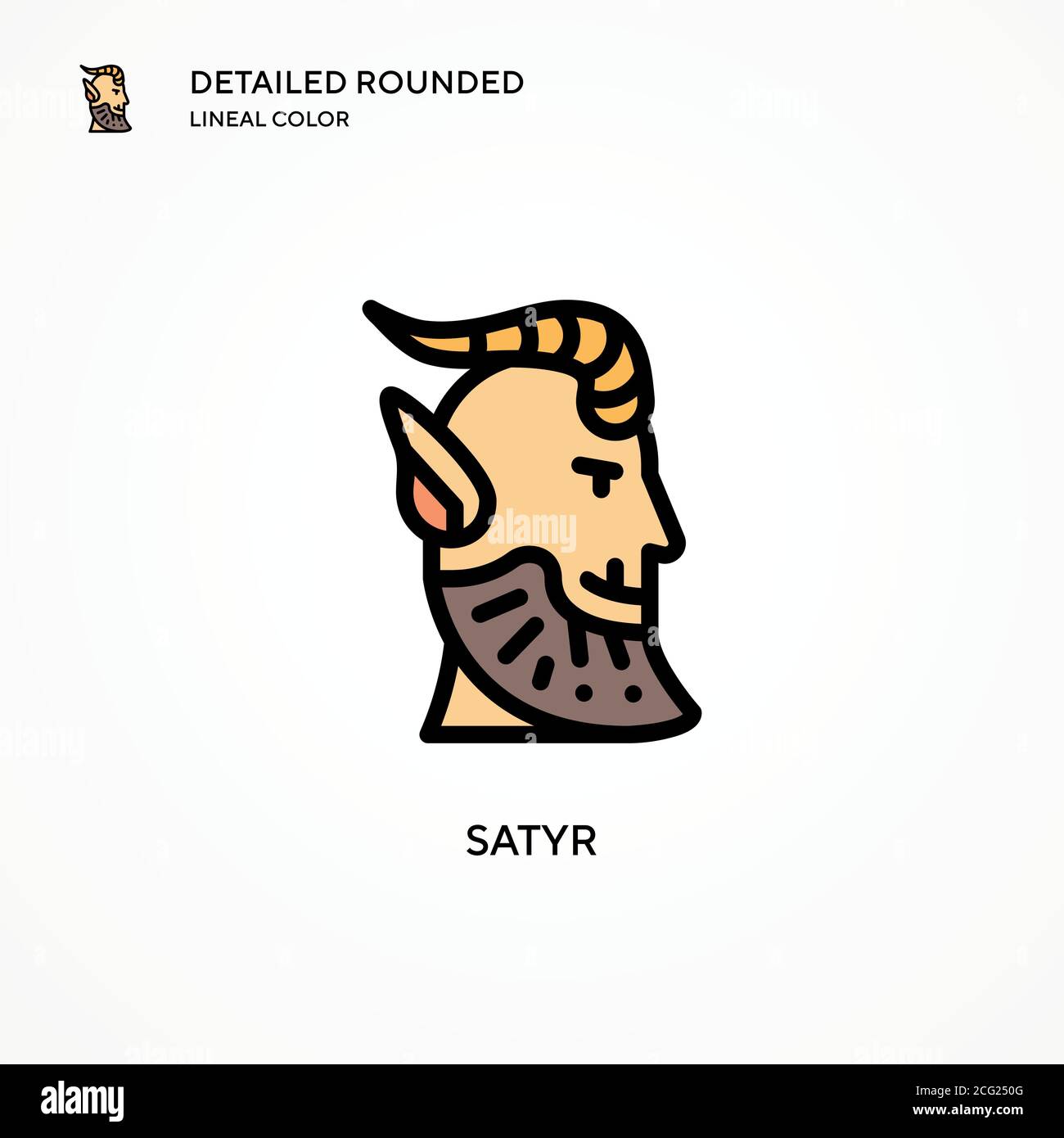 Cartoon illustration mythological greek god hi-res stock photography ...