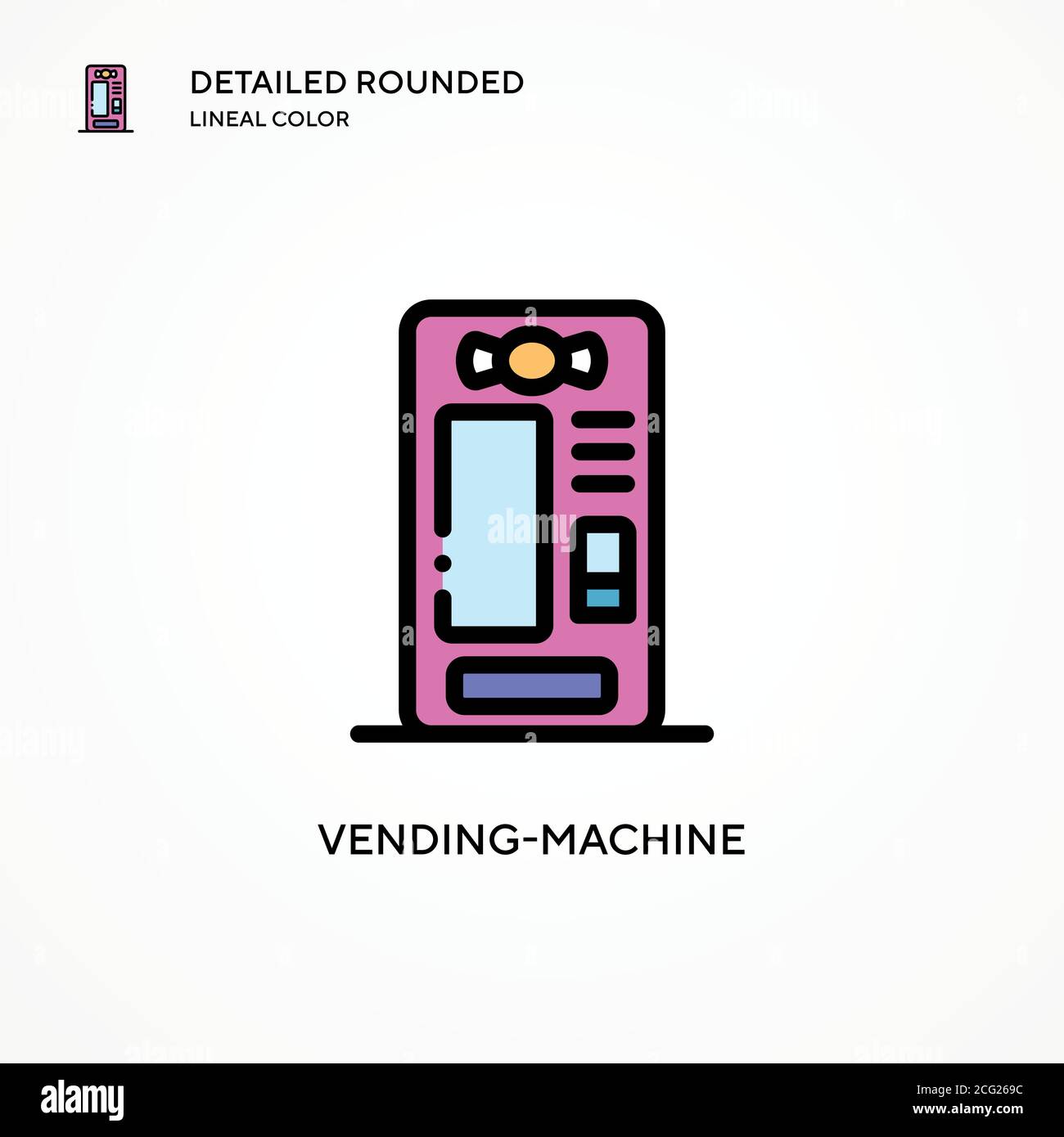 Person food vending machine Cut Out Stock Images & Pictures - Alamy