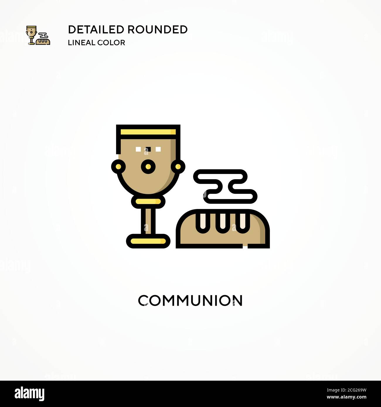 First communion girl illustration hi-res stock photography and images ...