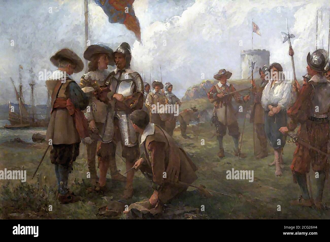 Lucas John Seymour - Mount Batten Seige of Plymouth Execution of a ...