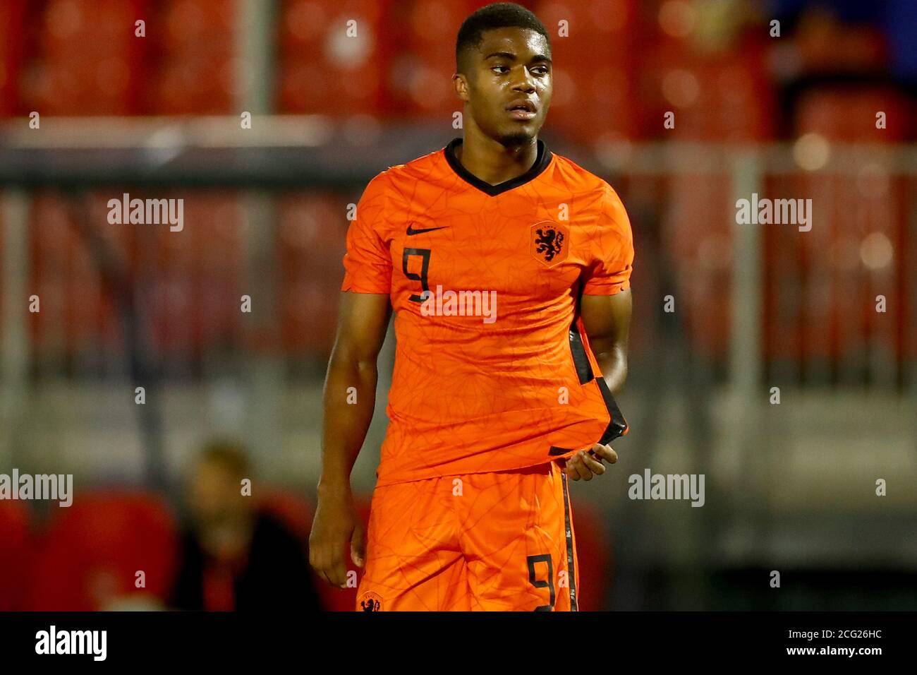 ALMERE, NETHERLANDS - SEPTEMBER 8: Myron Boadu of the Netherlands ...