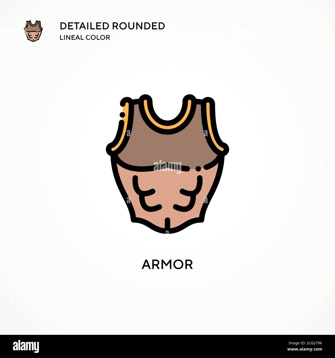 Female suit of armour illustration Stock Vector Images - Alamy