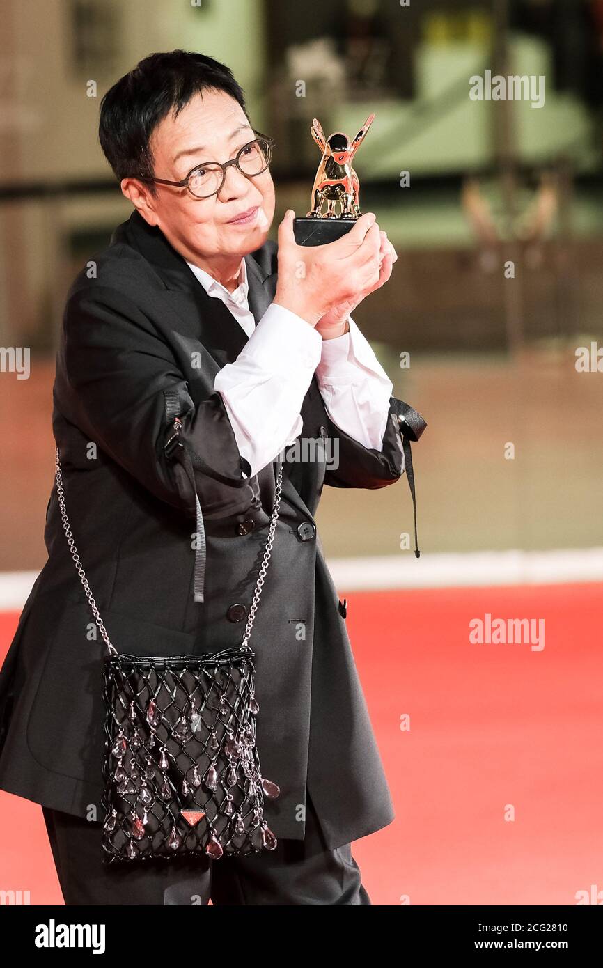 Palazzo del Cinema, Lido, Venice, Italy. 8th Sep, 2020. Ann Hui poses ...