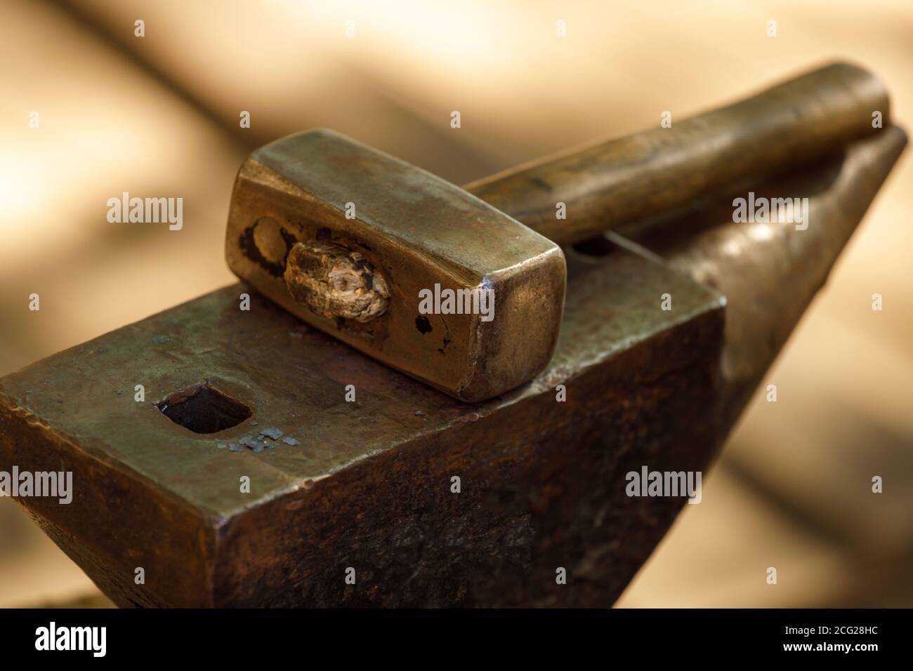 Anvil hammer lying on hi-res stock photography and images - Alamy