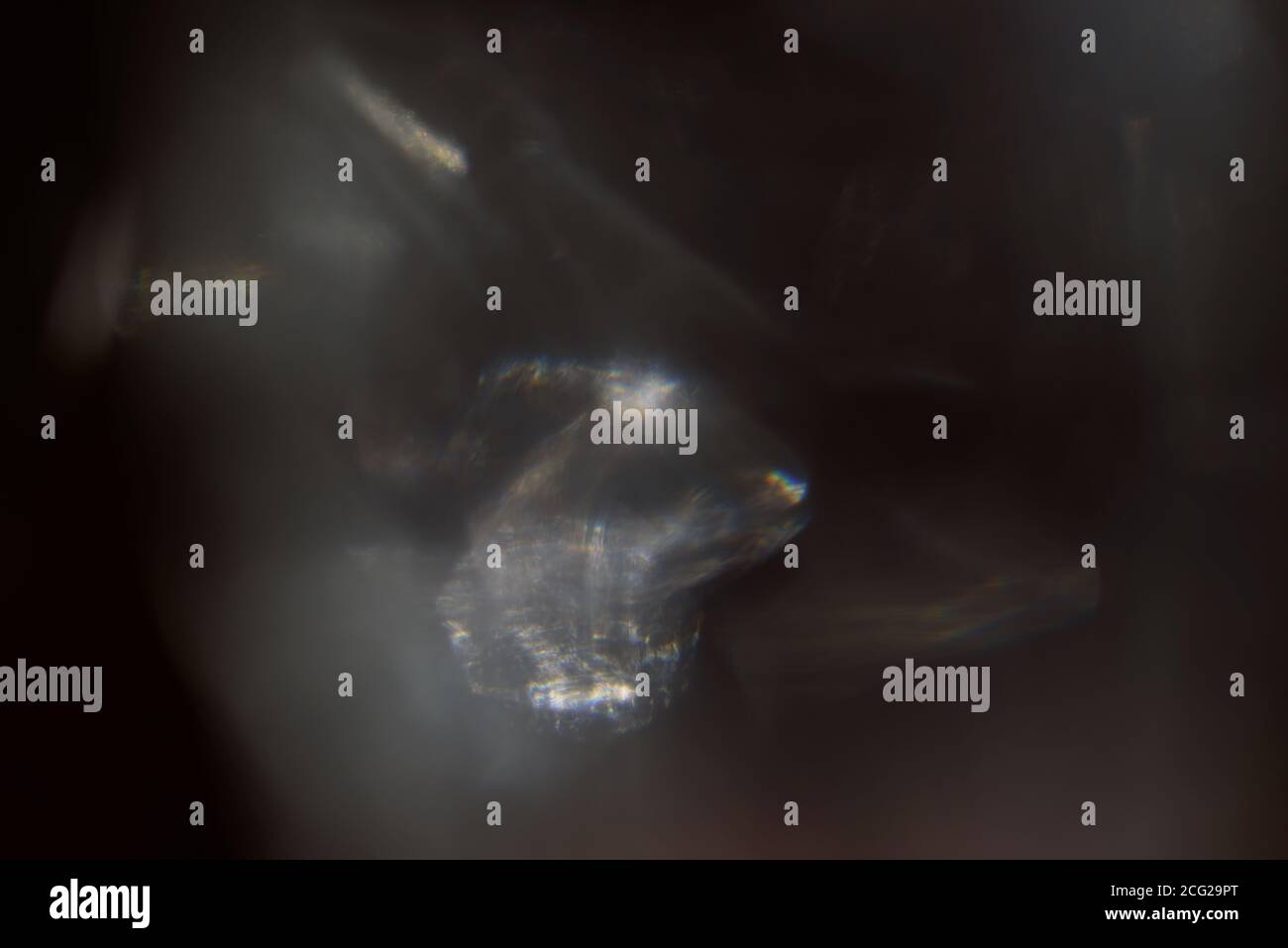 crystal light overlay. prismatic suncatcher reflections. Light over ...