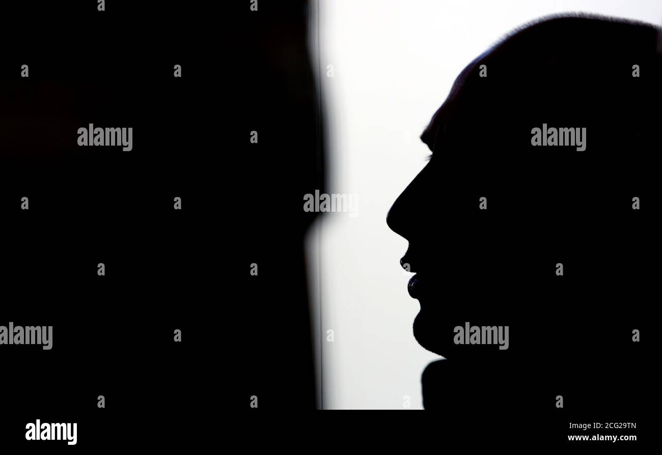 Accused silhouette hi-res stock photography and images - Alamy