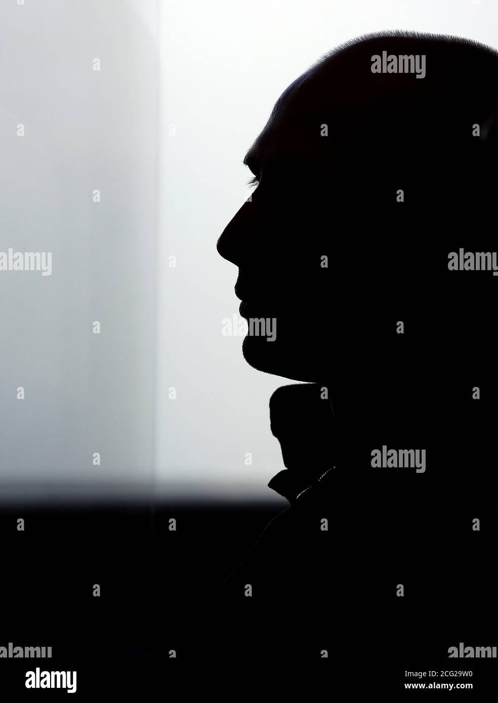 Accused silhouette hi-res stock photography and images - Alamy