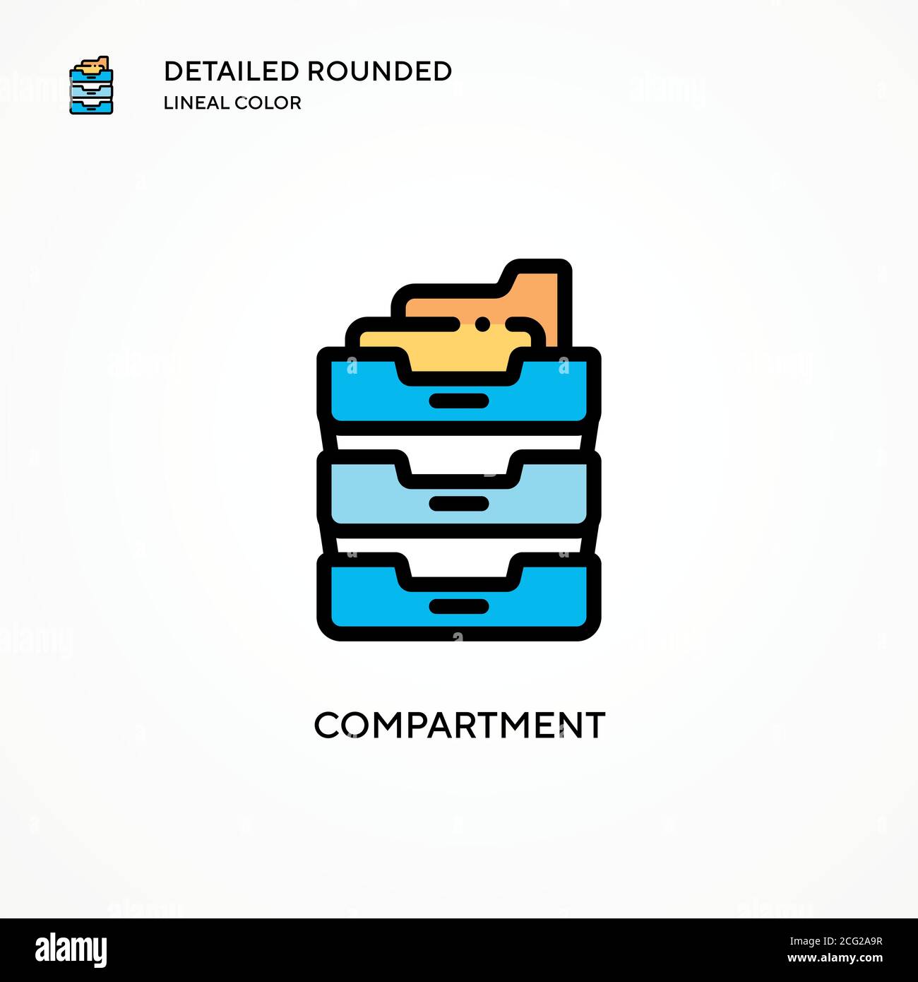 Five compartments Stock Vector Images - Alamy