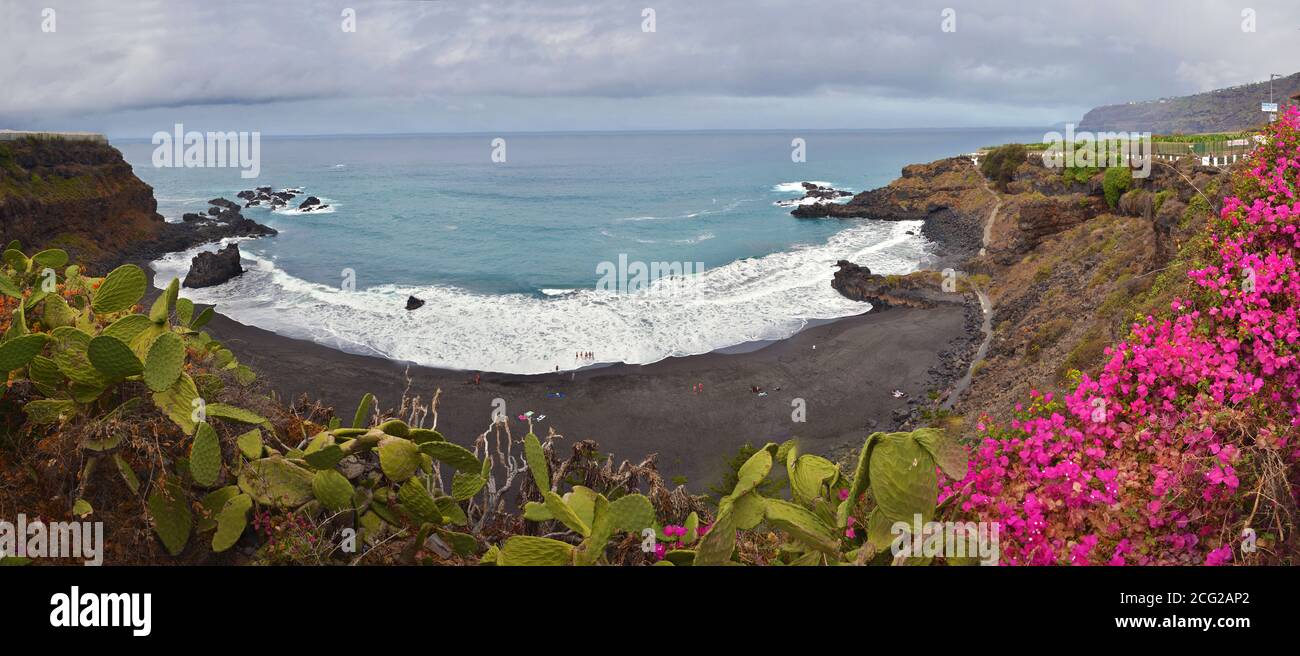 Beautiful view of one of the Canary Islands, Tenerife in fall at ...