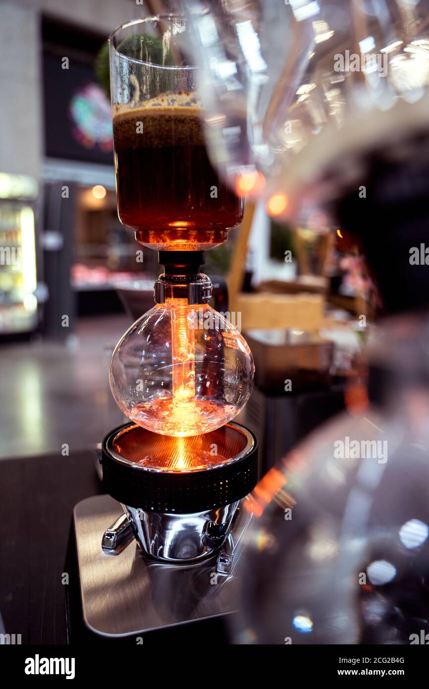 Brewing specialty coffee hi-res stock photography and images - Alamy