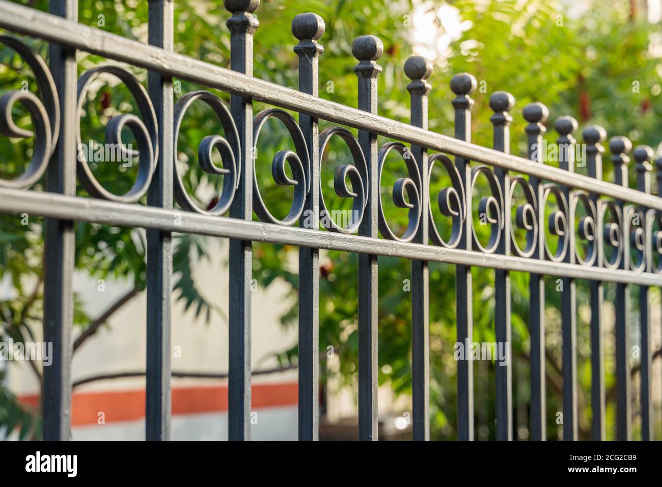 Ornamental guardrail hi-res stock photography and images - Alamy
