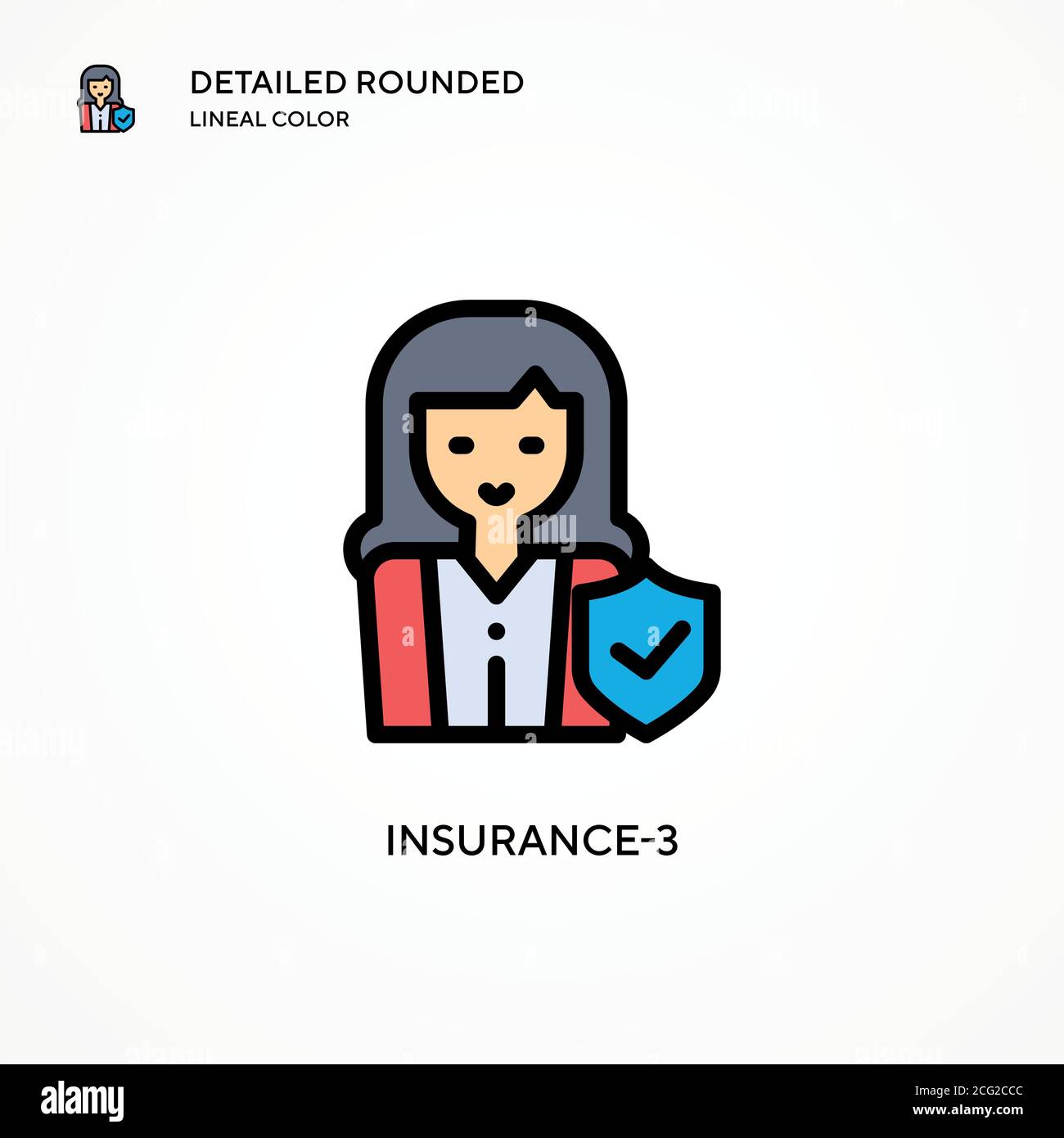 Insurance-3 vector icon. Modern vector illustration concepts. Easy to ...