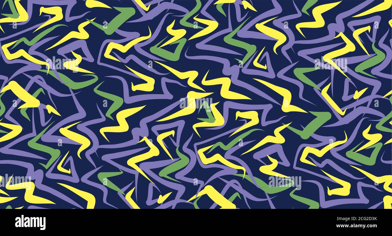 Abstract background seamless pattern , vector illustration . Free hand ...