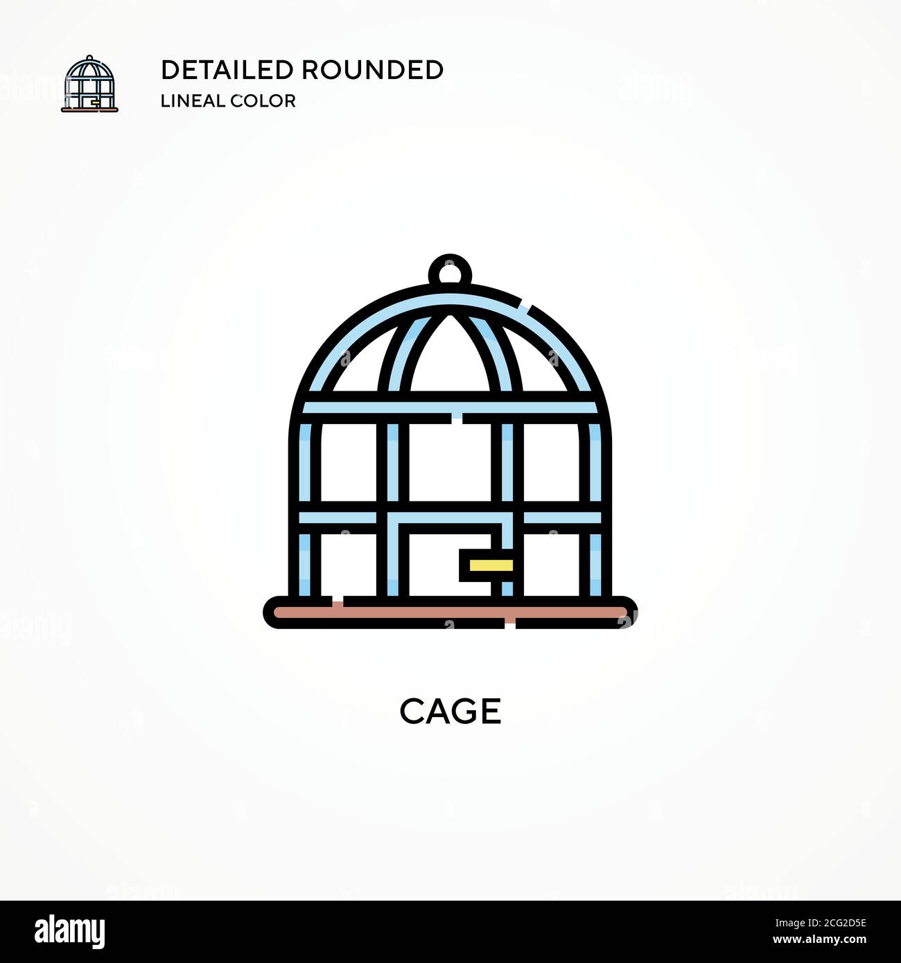 Open prison cell Stock Vector Images - Alamy