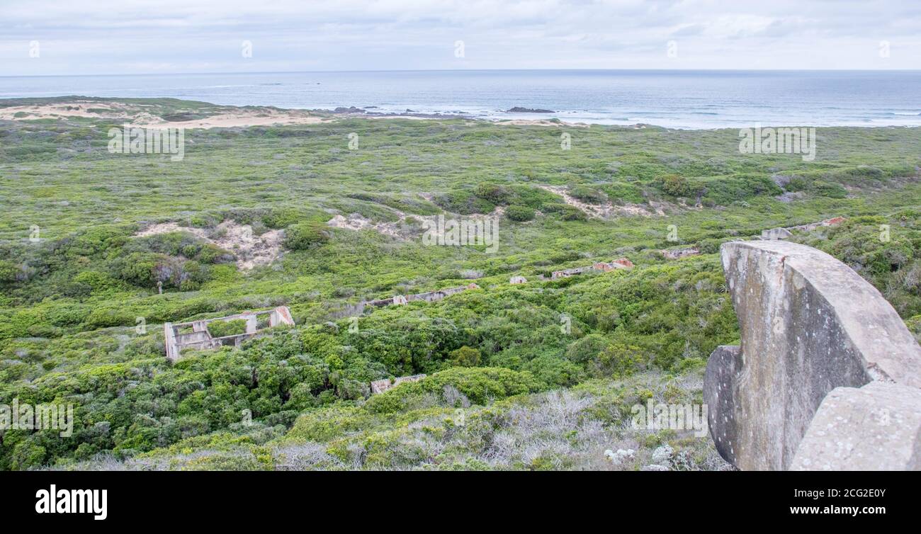 Port Elizabeth, South Africa - the coastal fortress observation post at ...