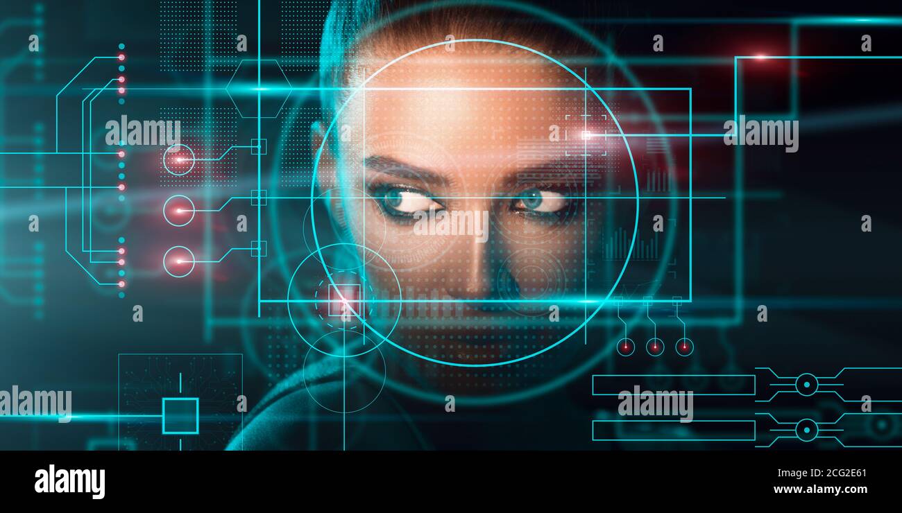 Facial recognition system hi-res stock photography and images - Alamy