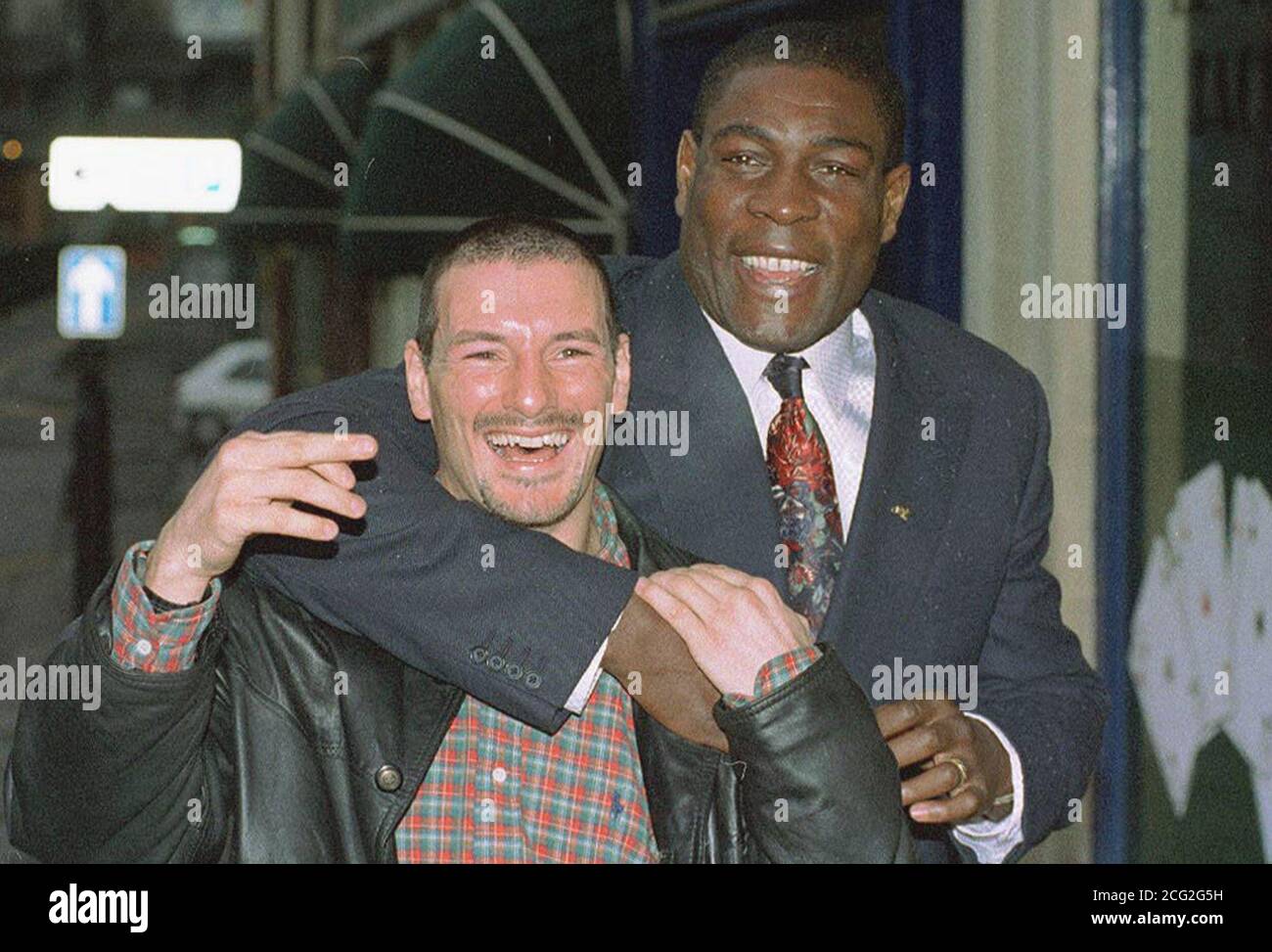 Frank Bruno / Ross Hale Stock Photo - Alamy