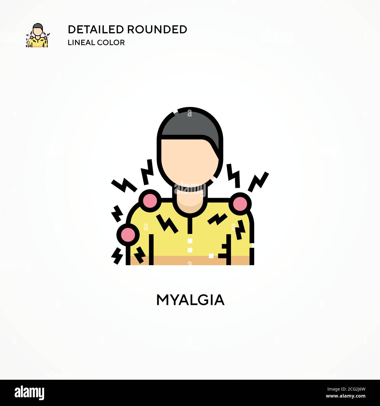 Myalgia Cut Out Stock Images & Pictures - Alamy