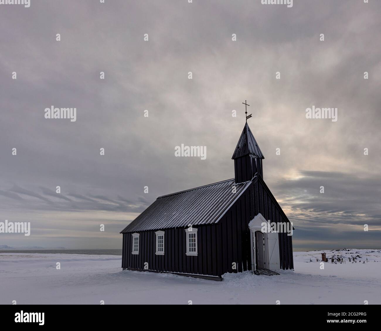 Winter scene from Snæfellnes Iceland Stock Photo - Alamy