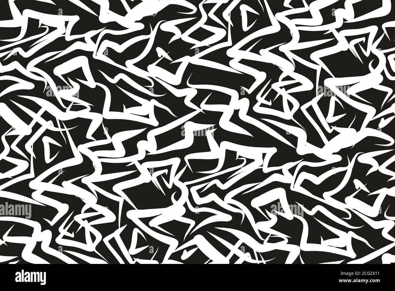 Free hand pattern Black and White Stock Photos & Images - Alamy