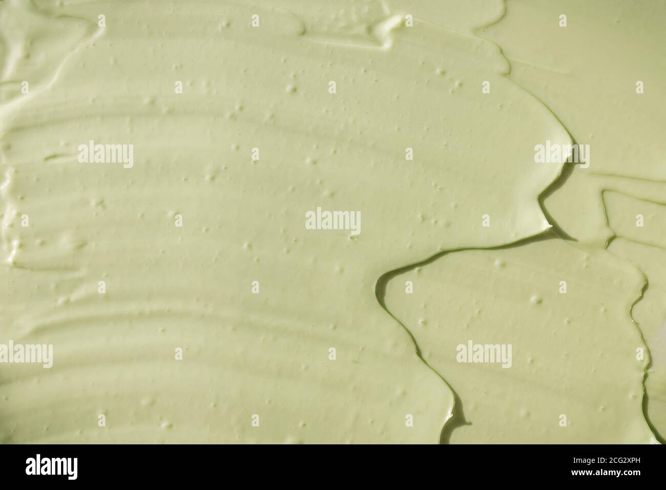 Green cosmetic clay texture close-up in natural sunlight Stock Photo ...