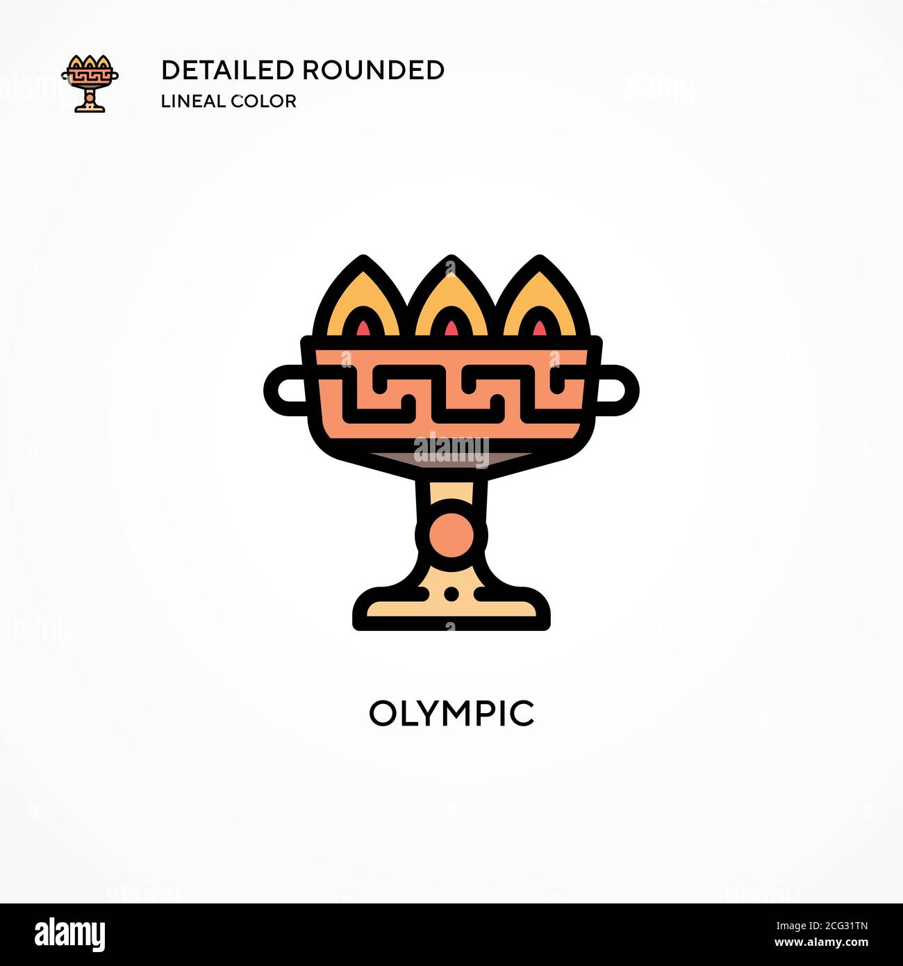 Olympic vector icon. Modern vector illustration concepts. Easy to edit ...