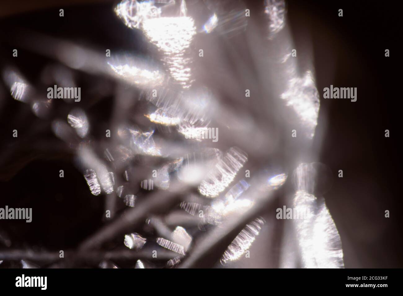 crystal light overlay. prismatic suncatcher reflections. Light over ...