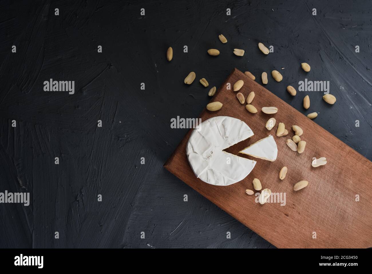 Cut camembert hi-res stock photography and images - Alamy