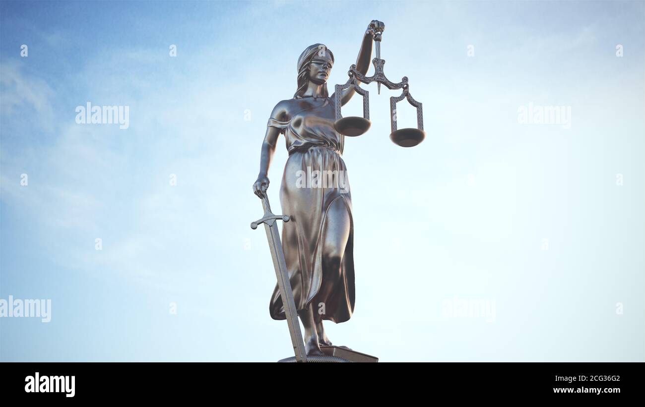 Female personification justitia hi-res stock photography and images - Alamy