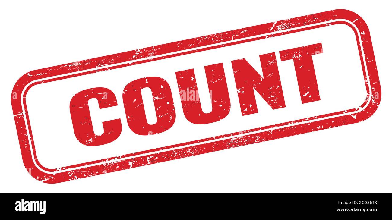 Count stamp hi-res stock photography and images - Alamy