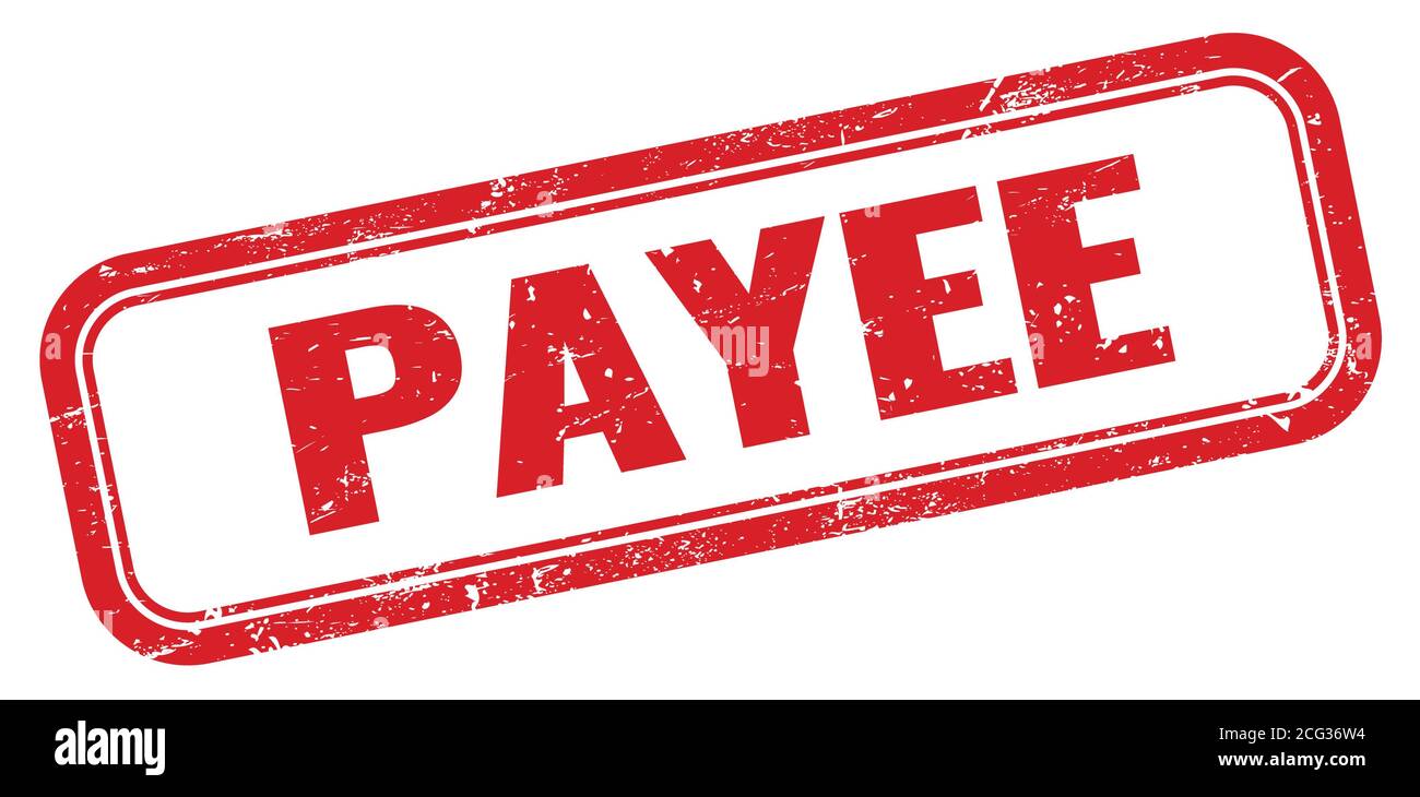 Payee stamp hi-res stock photography and images - Alamy