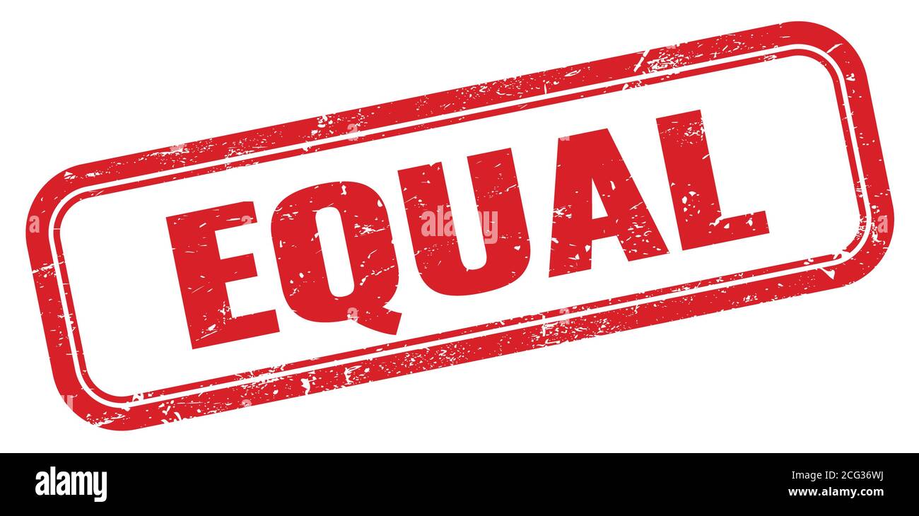 Equal stamp hi-res stock photography and images - Alamy