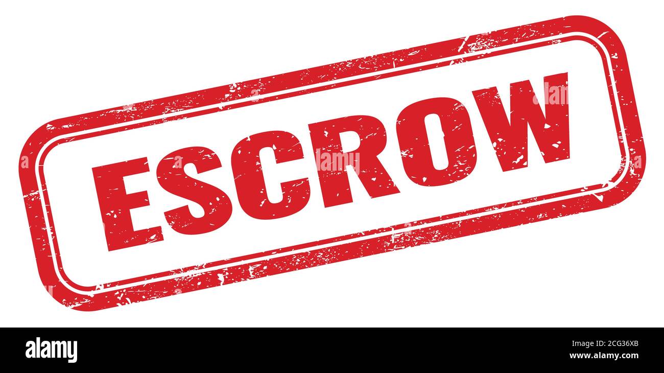 Escrow stamp hi-res stock photography and images - Alamy