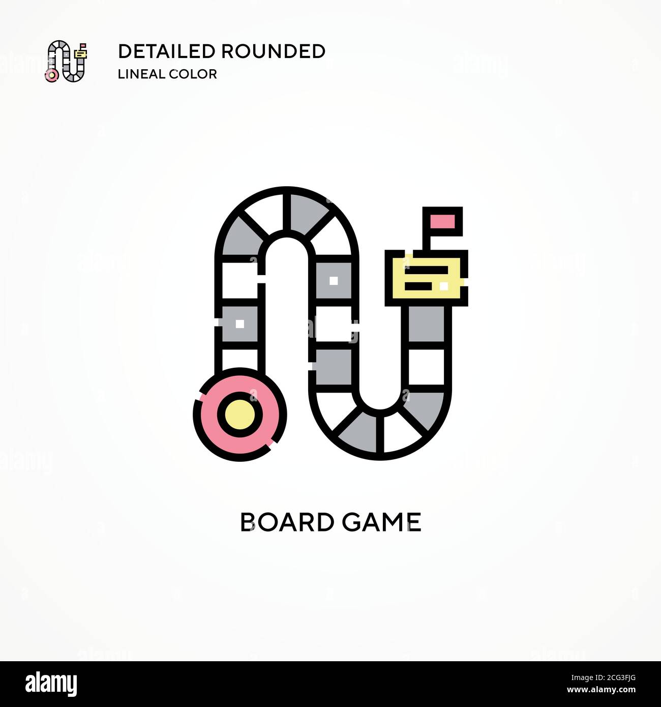 Board game vector icon. Modern vector illustration concepts. Easy to ...