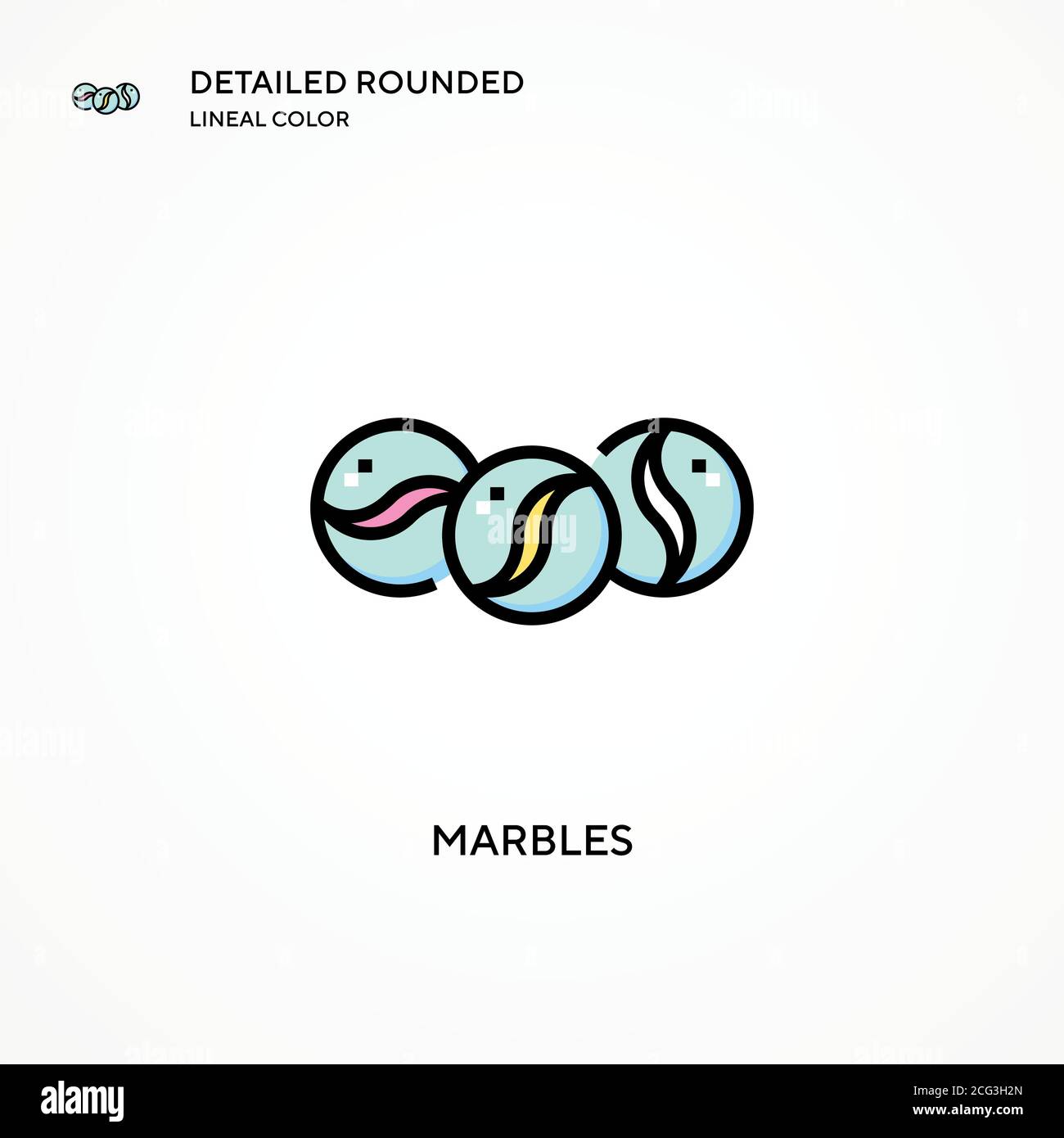 Old marbles Stock Vector Images - Alamy
