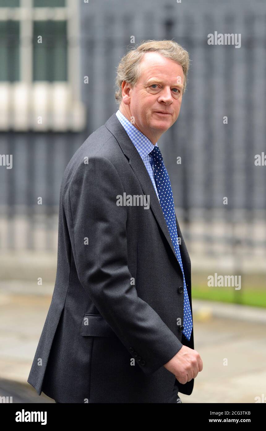 Alister Jack MP (Scottish Secretary) in Downing Street after a cabinet ...