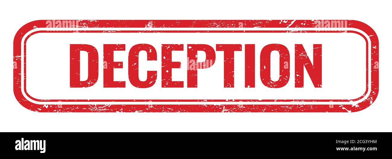 Deception stamp hi-res stock photography and images - Alamy