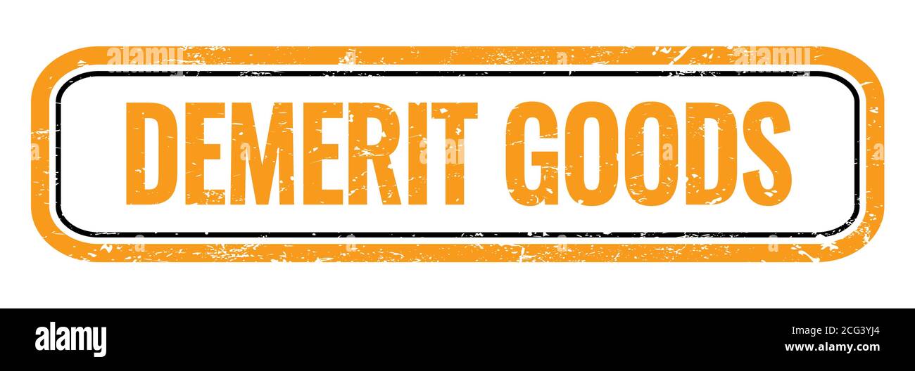 Demerit goods stamp hi-res stock photography and images - Alamy