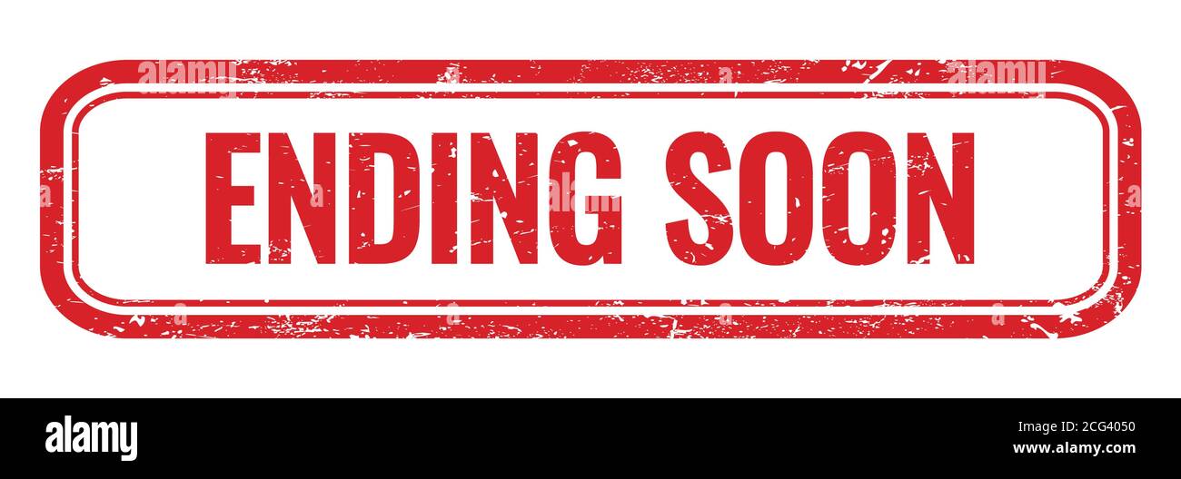 Ending Soon High Resolution Stock Photography and Images - Alamy