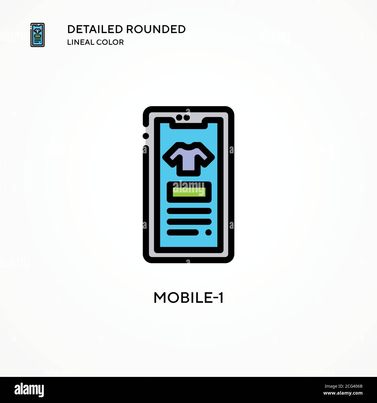 Mobile-1 vector icon. Modern vector illustration concepts. Easy to edit ...